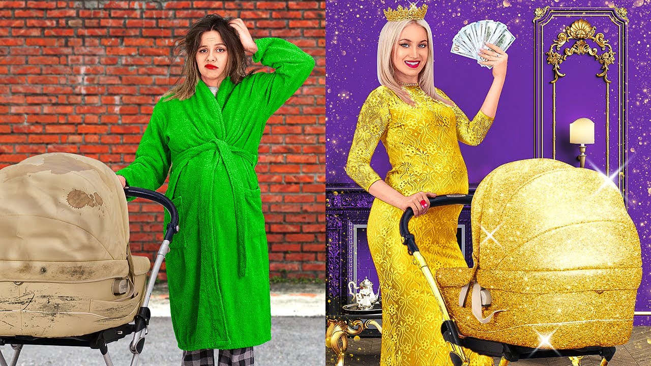 MAMMA RICCA VS MAMMA POVERA || Situazioni Divertenti E Momenti Spassosi ...