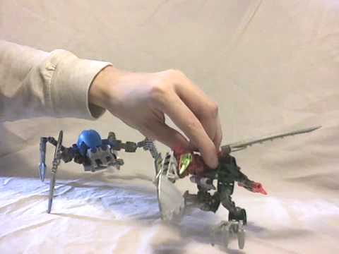 Bionicle Video Review: Dagger Spider & Lava Hawk (2006) [English] - YouTube