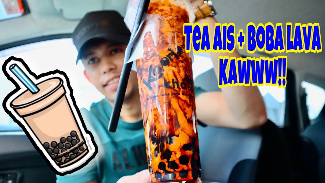 Tea Ais + Boba Lava..Memang padu!! #FifyAzis #Vlog - YouTube