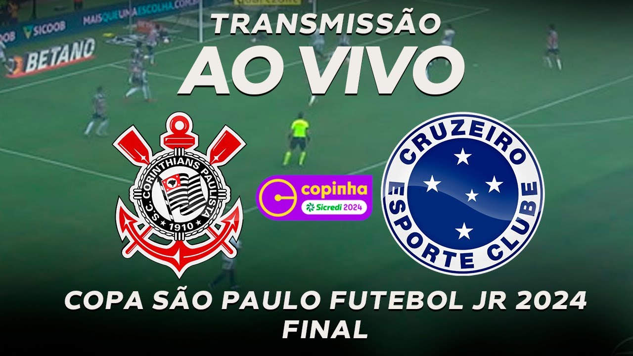 CORINTHIANS 1 X 0 CRUZEIRO AO VIVO - FINAL COPA SÃO PAULO 2024 - YouTube