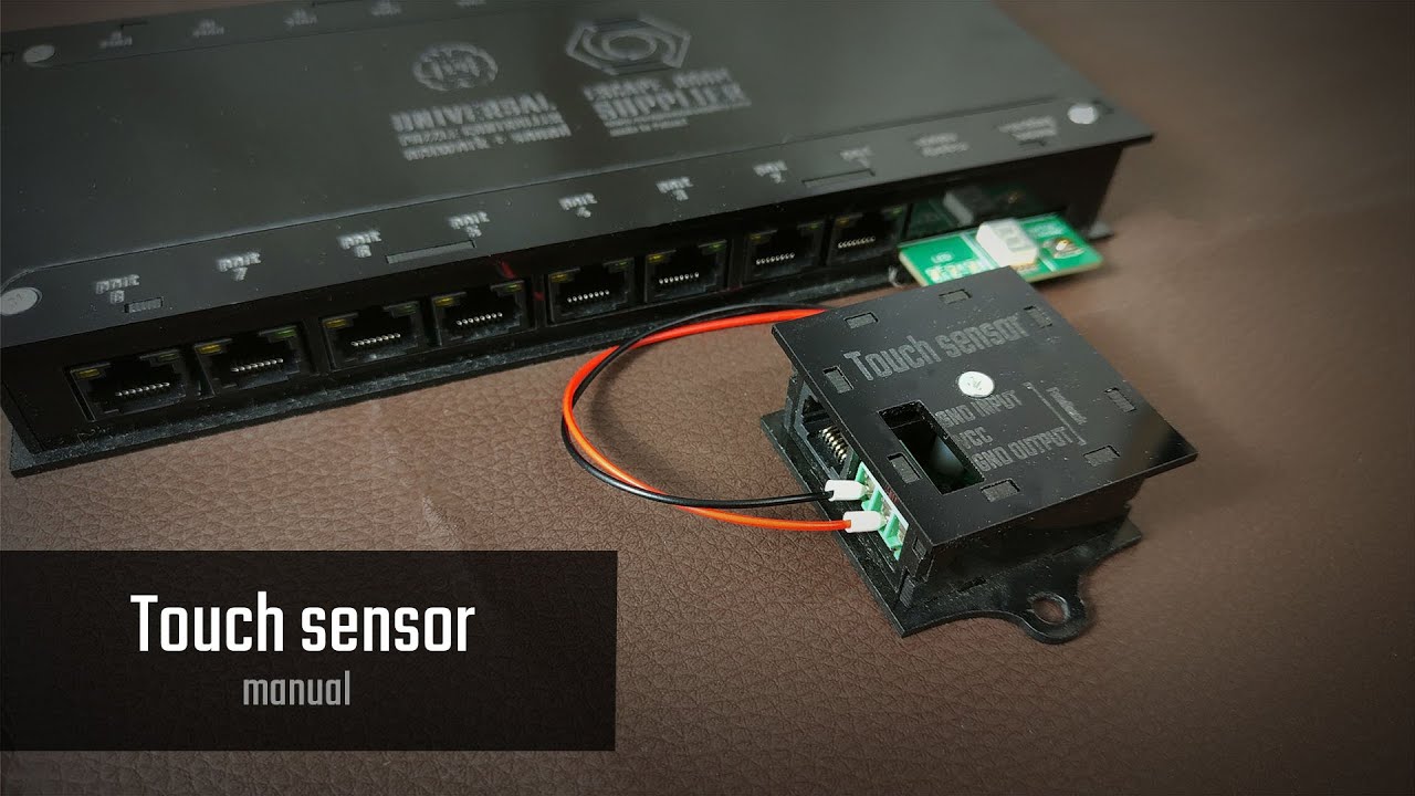 Touch sensor manual - YouTube