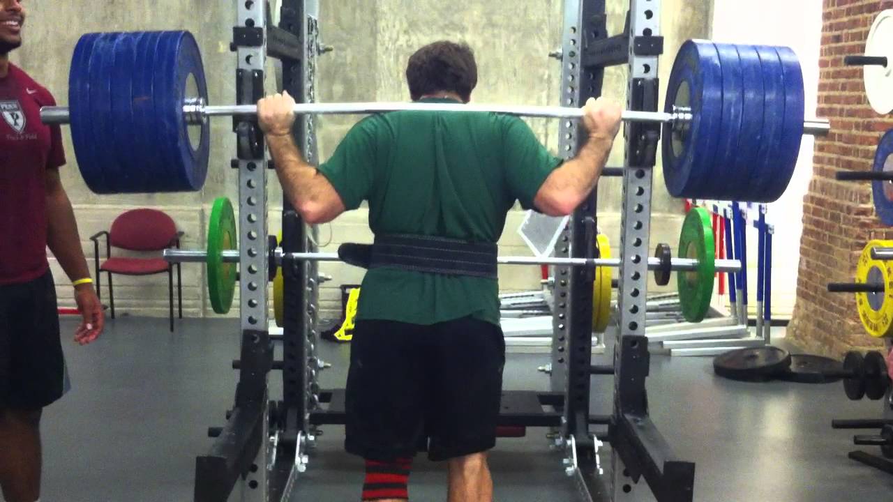 Jake Brenza 500 lb Squat - YouTube