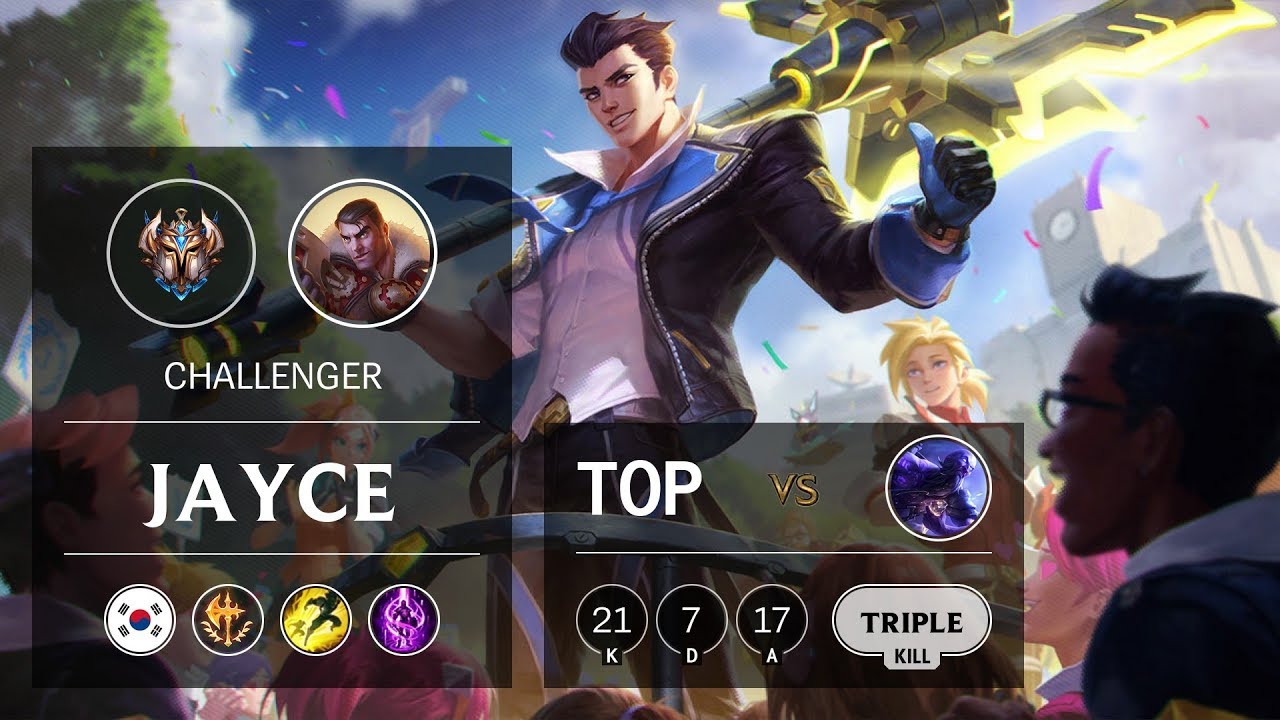 Jayce Top vs Ryze - KR Challenger Patch 9.23 - YouTube