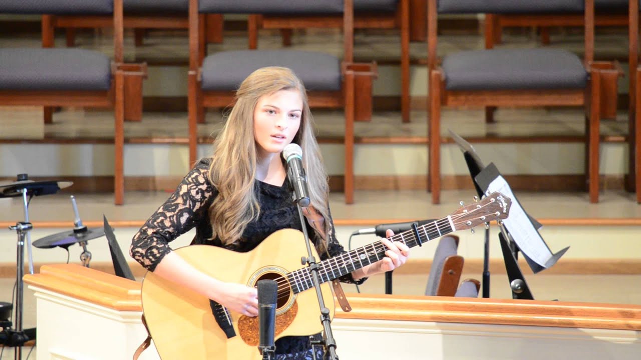 Danielle Yother at Pickens First Baptist Church - YouTube