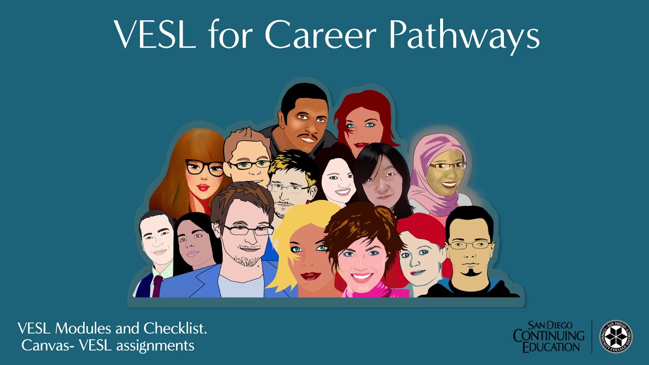 VESL Career Pathways Modules and Checklist - YouTube