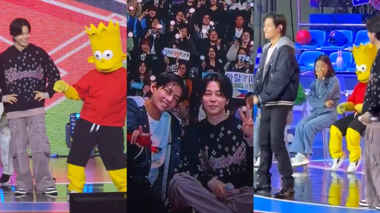 TAEHYUNG & JIMIN FANMEET: performed Friends, Hype Boy & dance battle ...