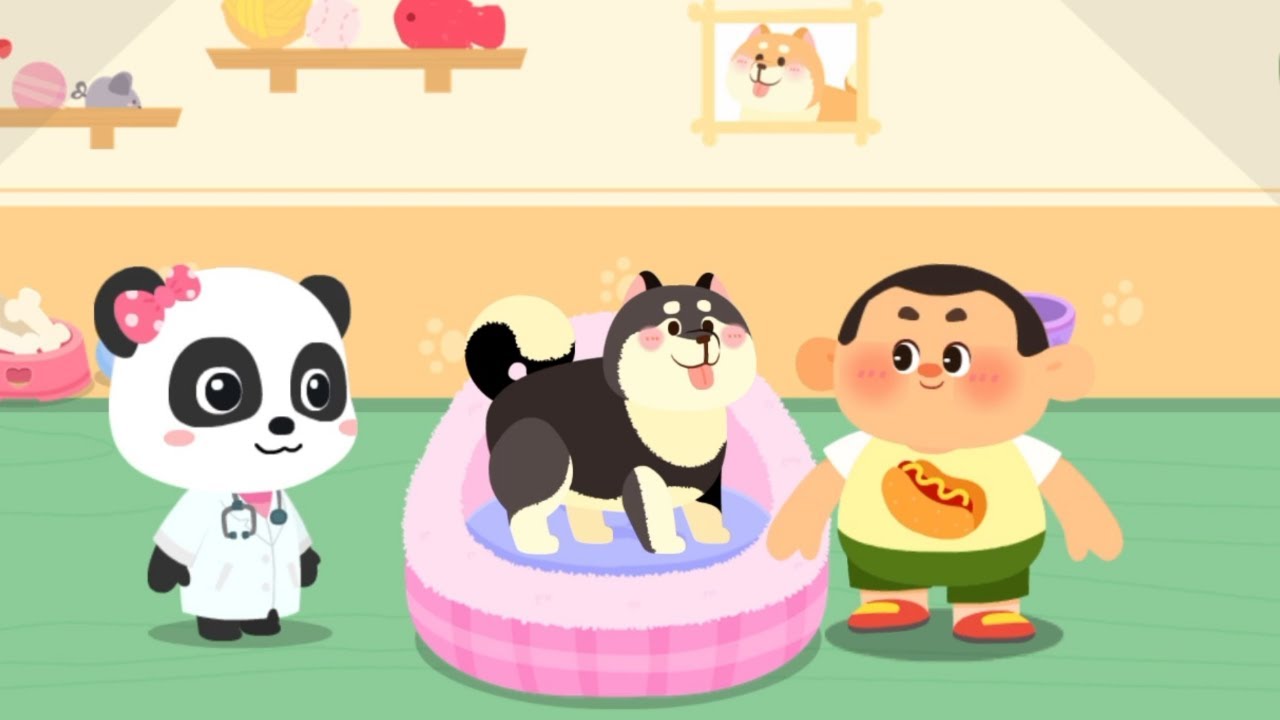 BabyBus | Baby Panda Rescue Animals | Clean Up, Learn About Help ...