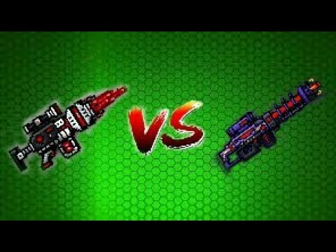 Pixel gun 3d - Anti-Champion Rifle vs Supercharged Rifle - YouTube