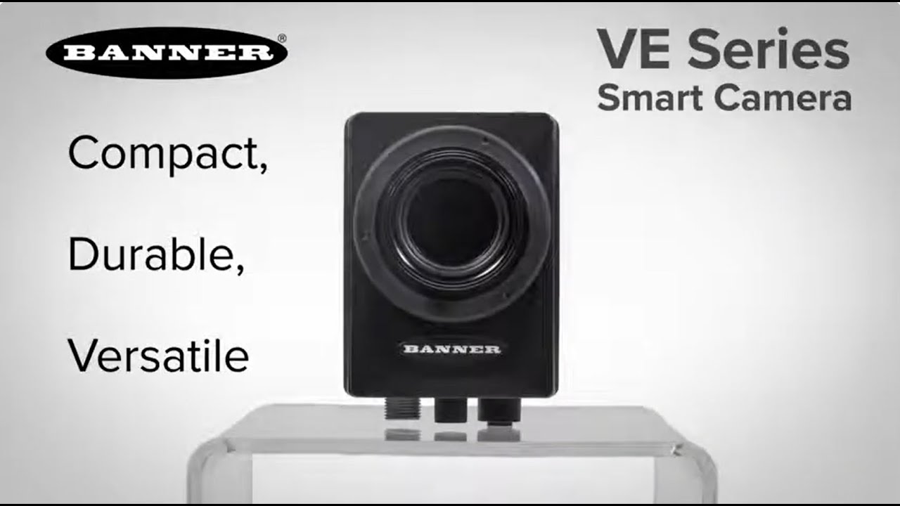 Banner Smart Vision Sensor VE SERIES - YouTube