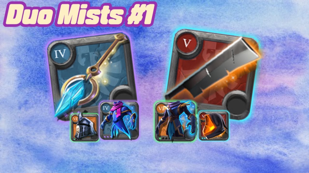 [Chillhowl] , Carving sword DUO pvp fight in the MISTS #1 / # ...