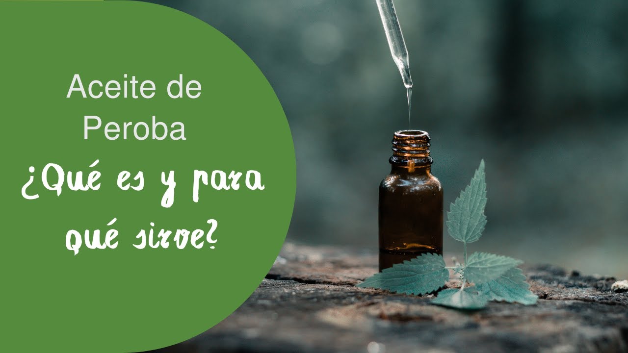 Aceite de Peroba ¿Qué es y para qué sirve? - YouTube