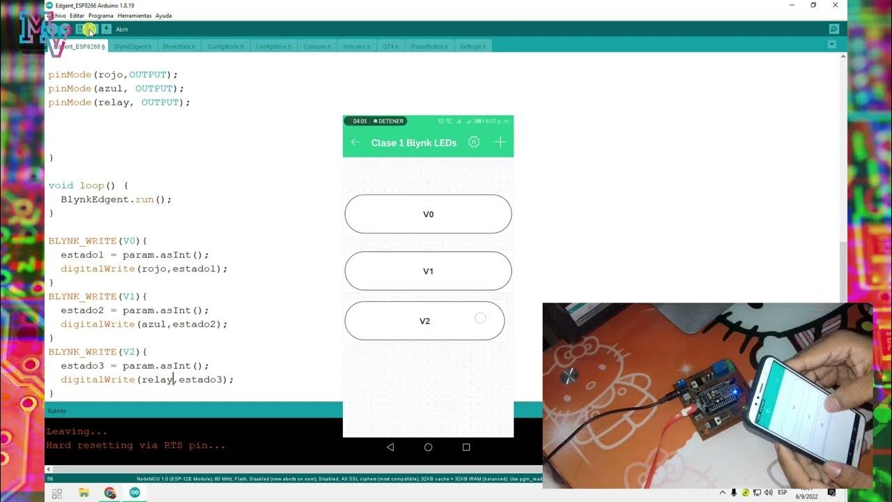Clase N°1 Blynk 2.0 Encender LED's ESP8266 - YouTube