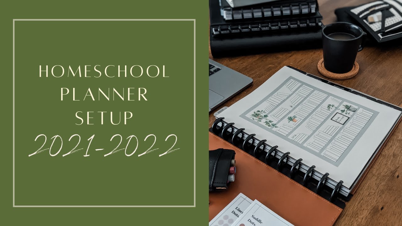 My Current Planner Setup + FLIPTHROUGH | Homeschool Planner 2021 - 2022 ...