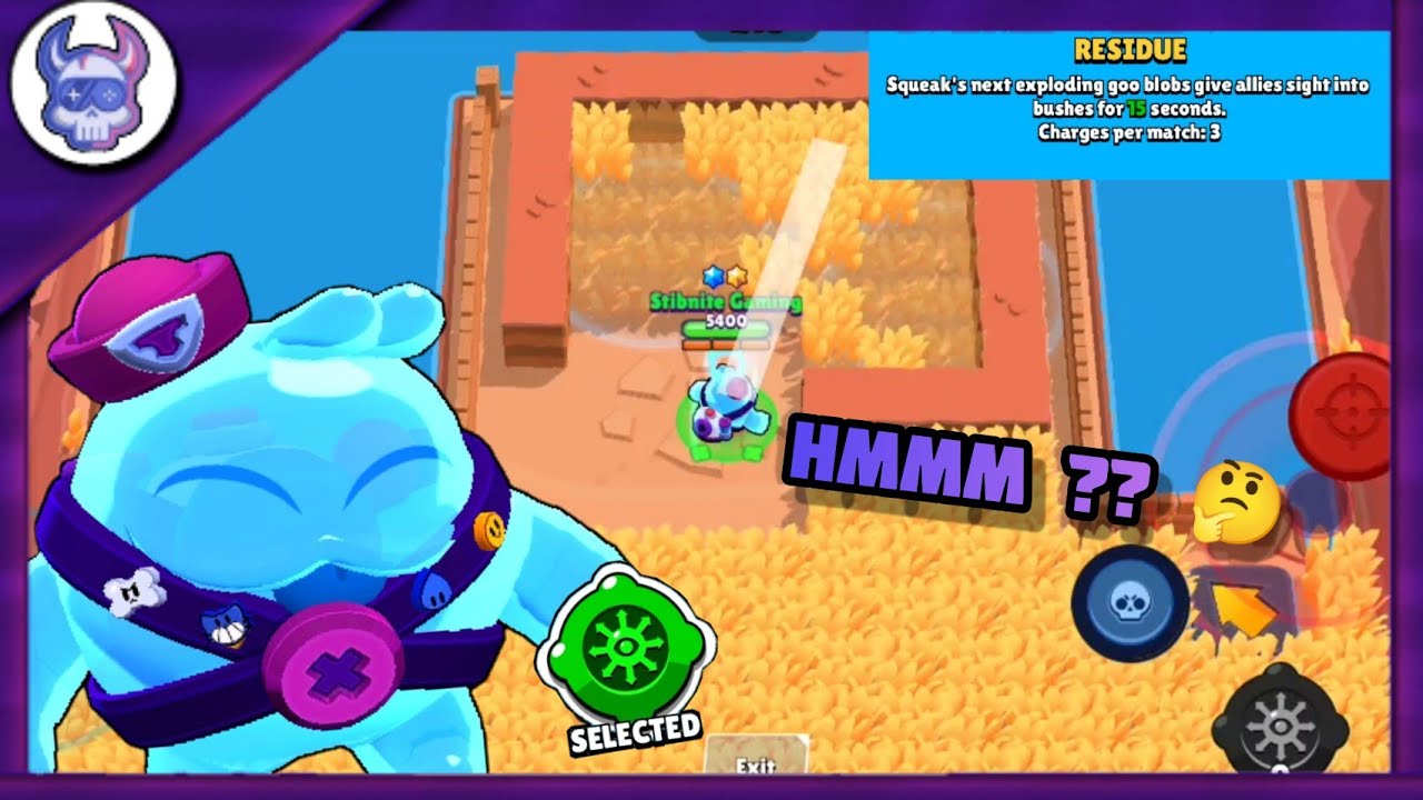 Squeak's 2nd Gadget is useful in Some Maps only !! & useless is other ...