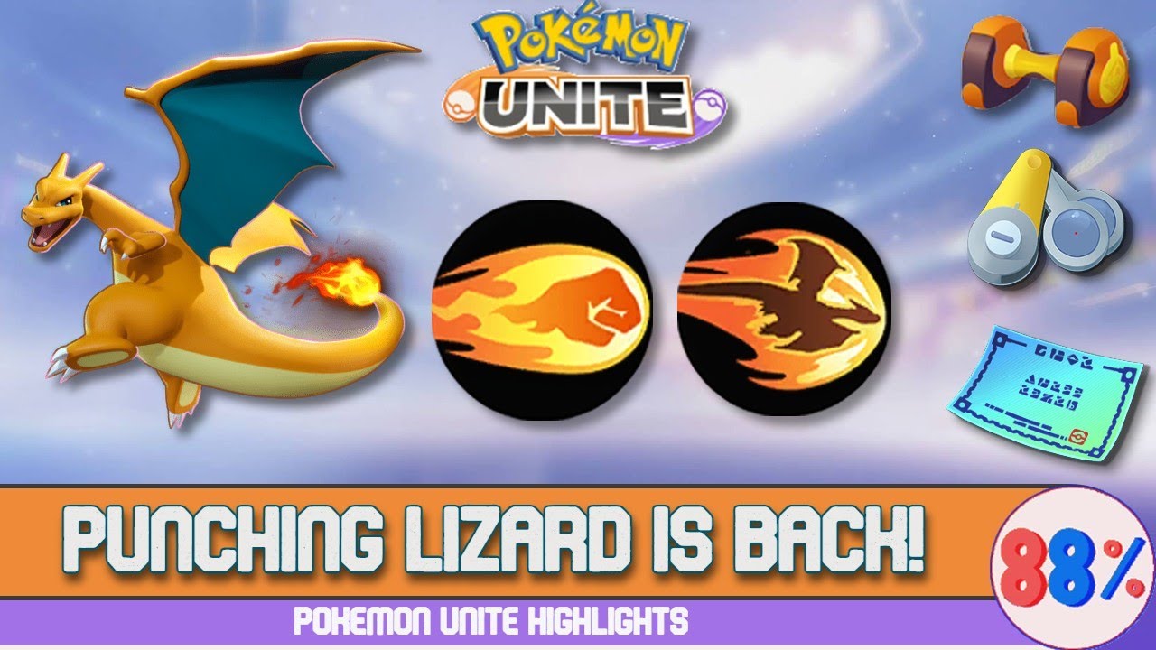 CHARIZARD BUFFS ARE HERE!!! - Pokémon Unite Highlights - YouTube