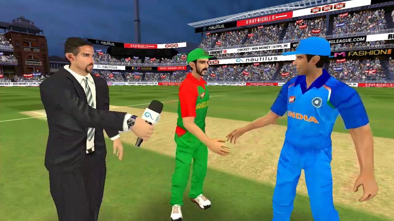 Final Tri-Series 18th March India VS Bangladesh T20 Real Cricket 18 ...