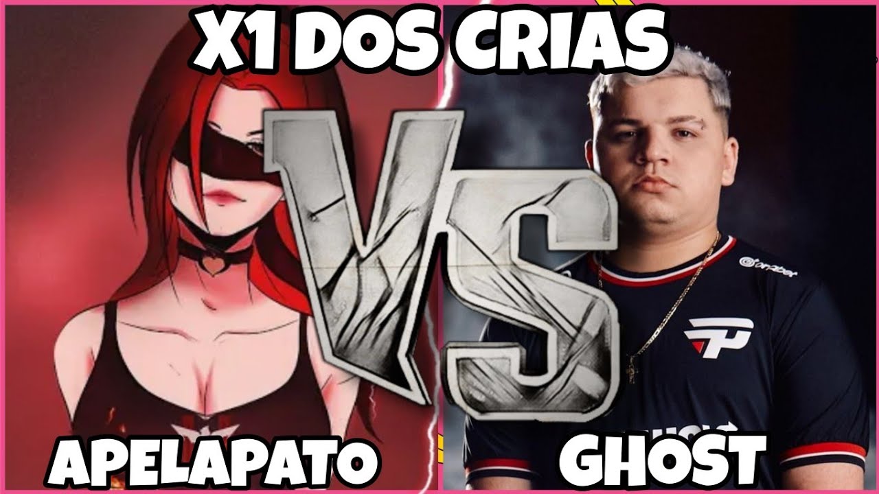 APELAPATO CONTRA GHOST O CAMPEÃO DO X1 DO CRIAS!! - YouTube