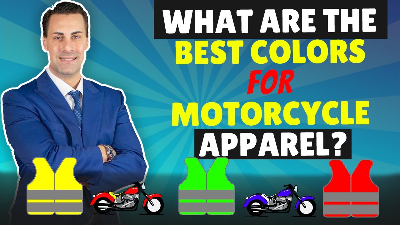 What Are the BEST Colors For Motorcycle Apparel? - YouTube