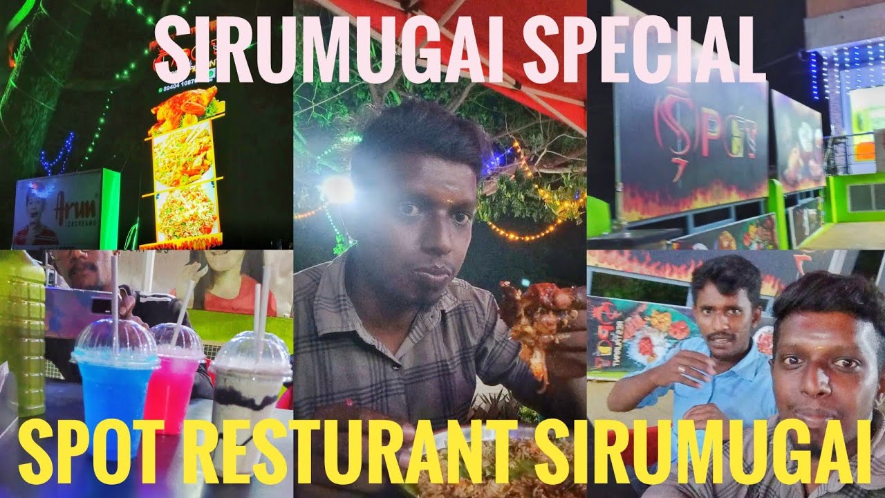 Spot restaurant Sirumugai - YouTube