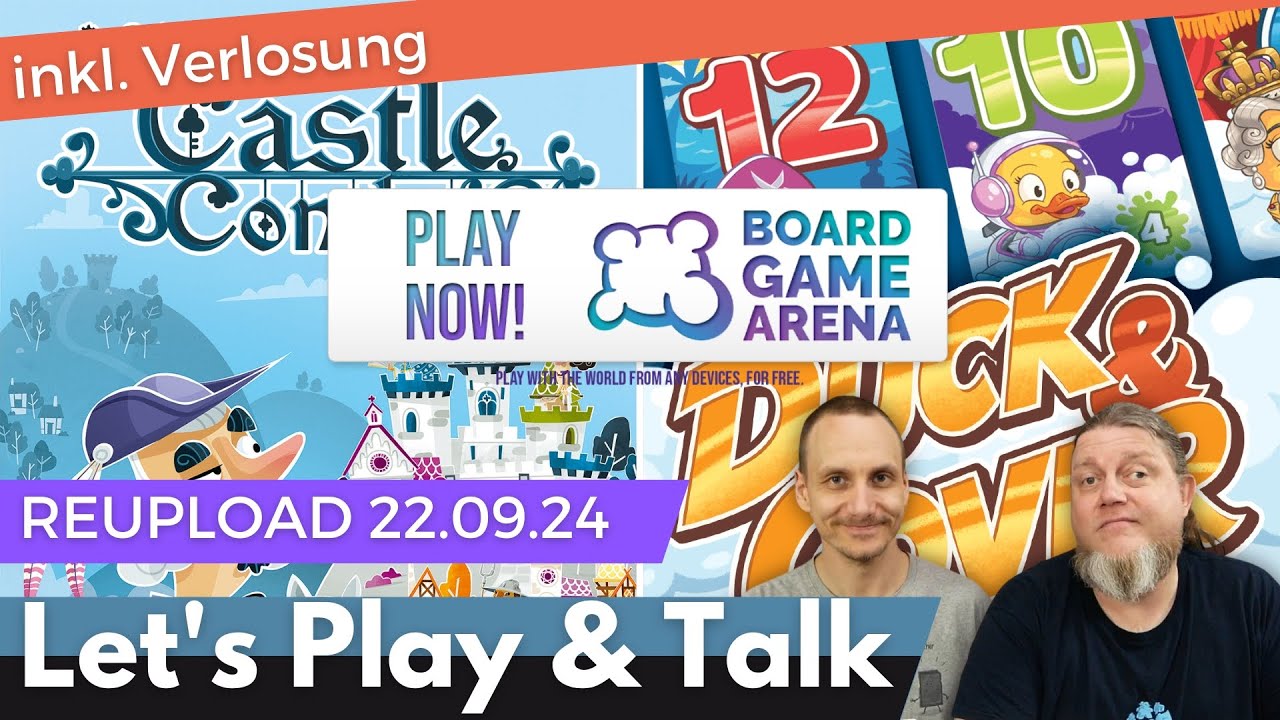 Reupload vom 22.09.24 + Verlosung - Let´s Play - Talk - Board Game ...