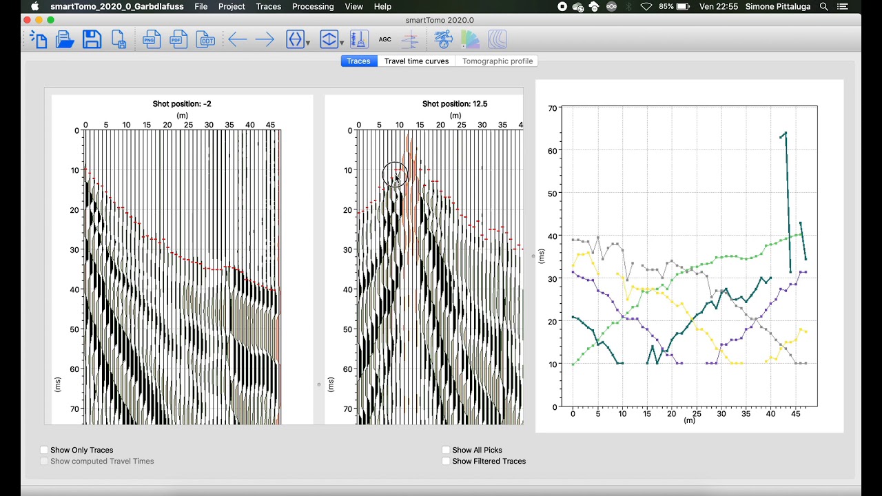 smartTomo - first break picking and seismic tomography processing ...