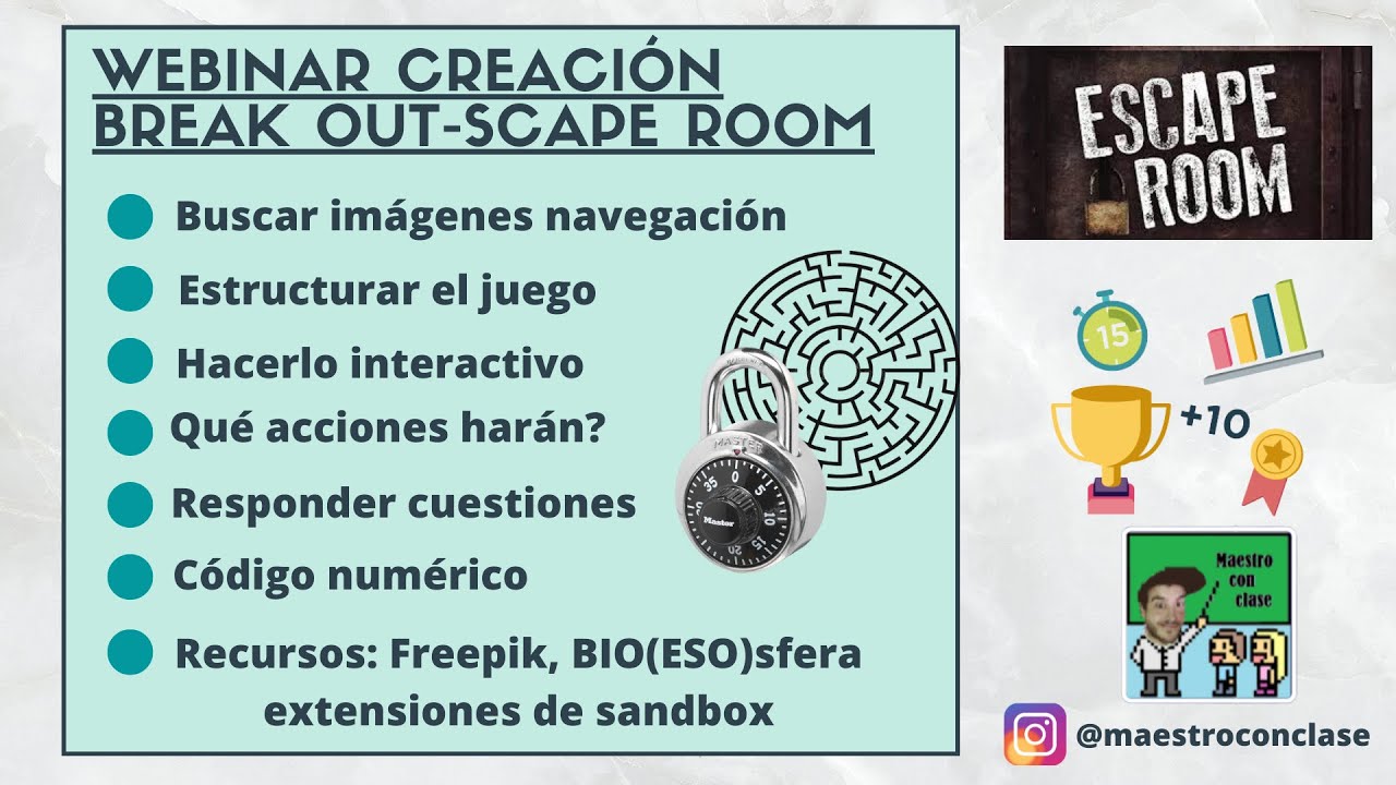 Cómo crear tu propio Break Out educativo en Genially - YouTube