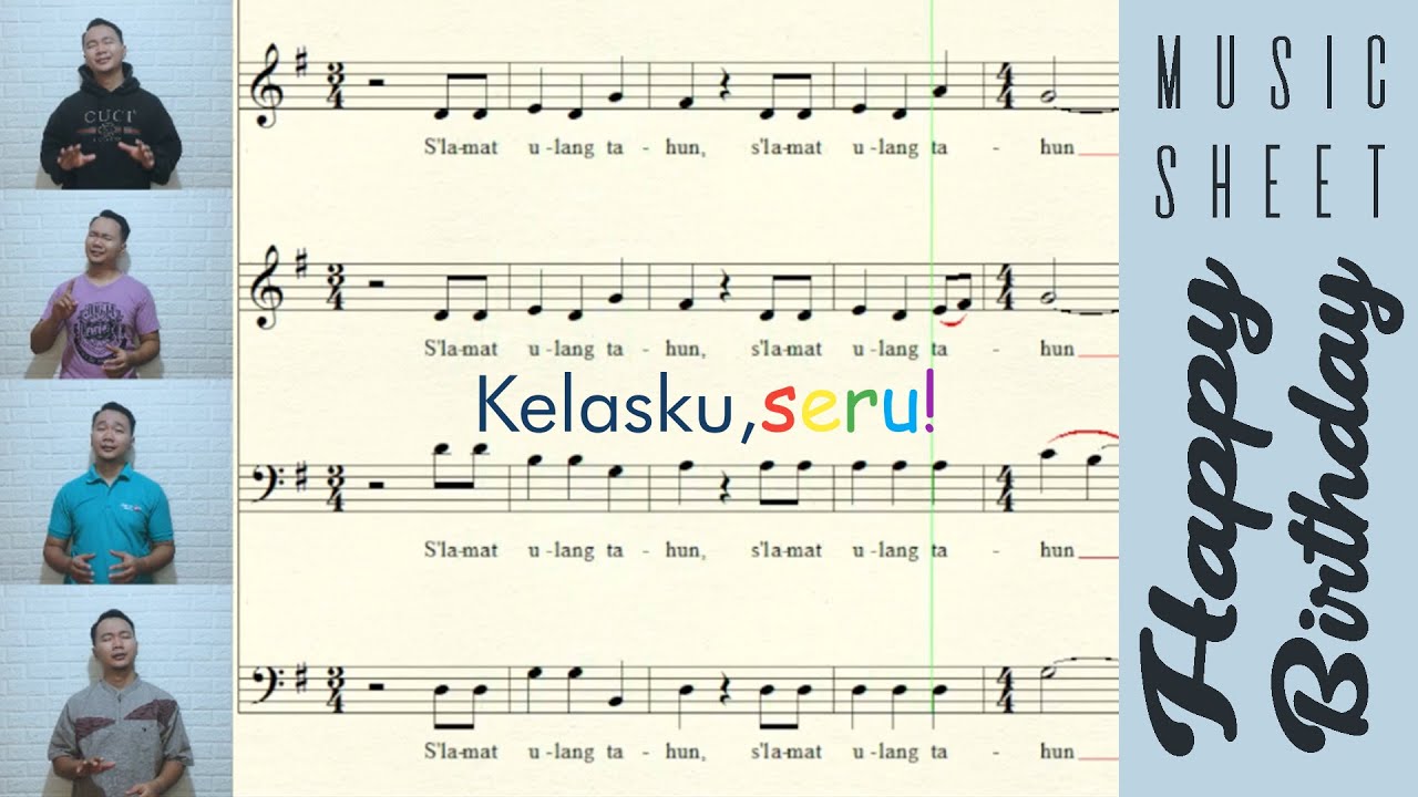 How to Sing Happy Birthday / Selamat Ulang Tahun in Group - YouTube Music
