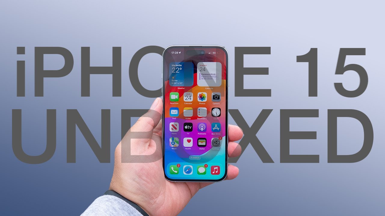 iPhone 15 UNBOXING! - YouTube