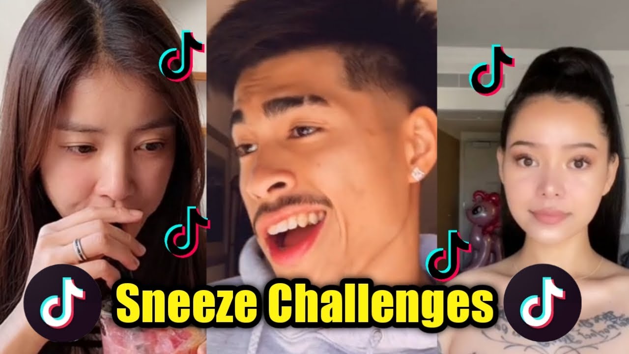 SNEEZE CHALLENGES/ TIKTOK COMPILATION - YouTube