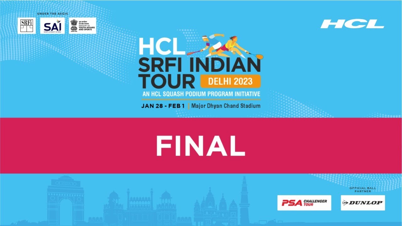 Court 5 - Finals - HCL SRFI INDIAN TOUR DELHI LEG 2023 - YouTube