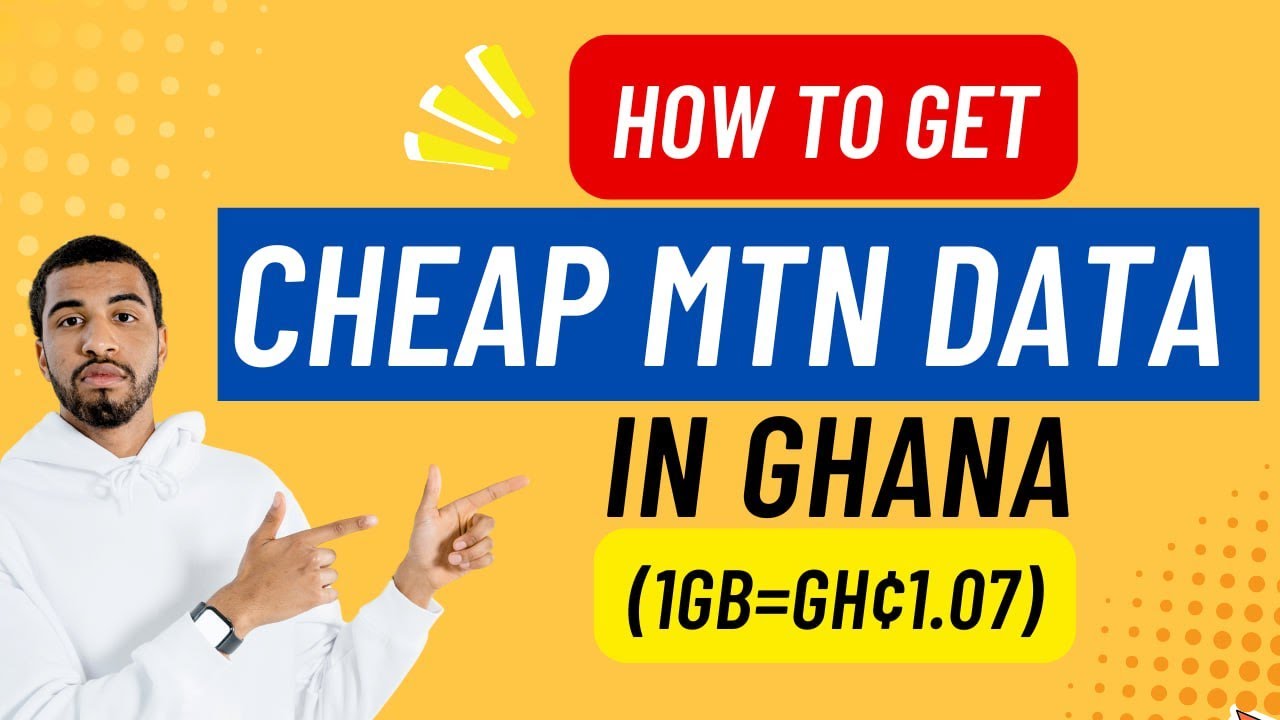 How to get cheap MTN internet data in Ghana - YouTube