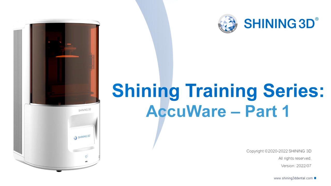 Introduction of AccuWare V3.1.7 - Update for AccuFab Printers - YouTube