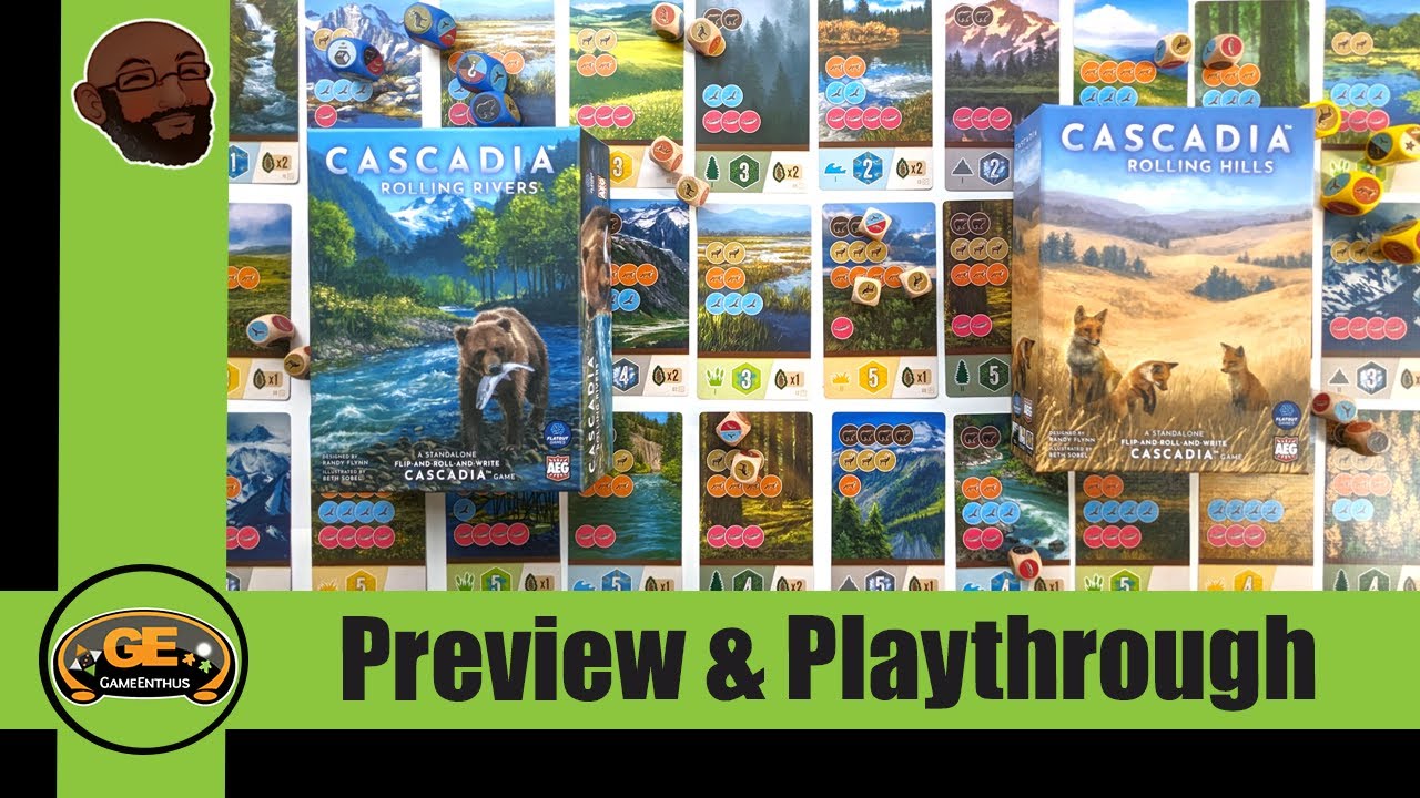 Cascadia Rolling Hills & Rolling Rivers Solo Playthrough - YouTube