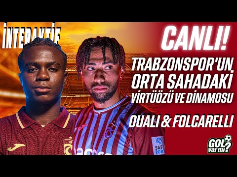 TRABZONSPOR'UN ORTA SAHADAKİ VİRTÜÖZÜ VE DİNAMOSU | Ouali & Folcarelli