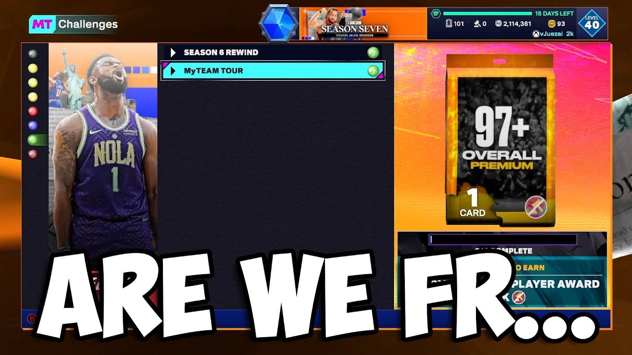 WHAT IS 2K THINKING WITH THESE WEEKLY CHALLENGES?? (PLUS NEW FESTIVAL ...