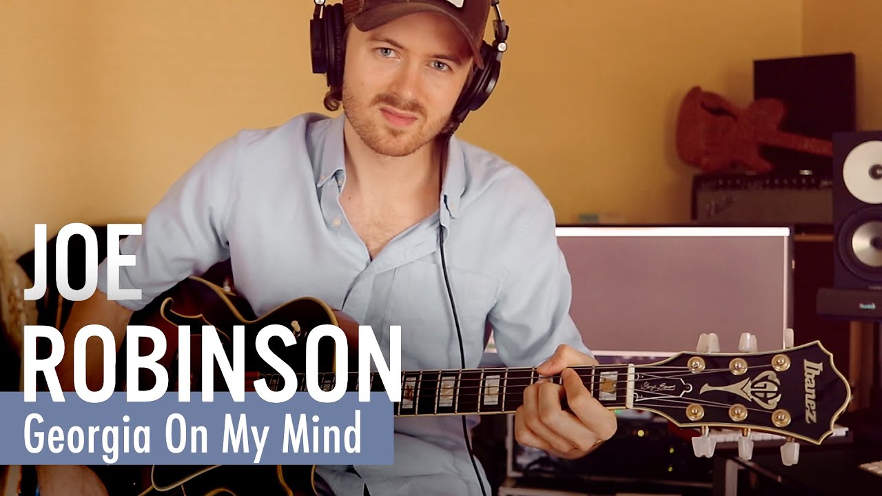 Georgia On My Mind • Joe Robinson - YouTube