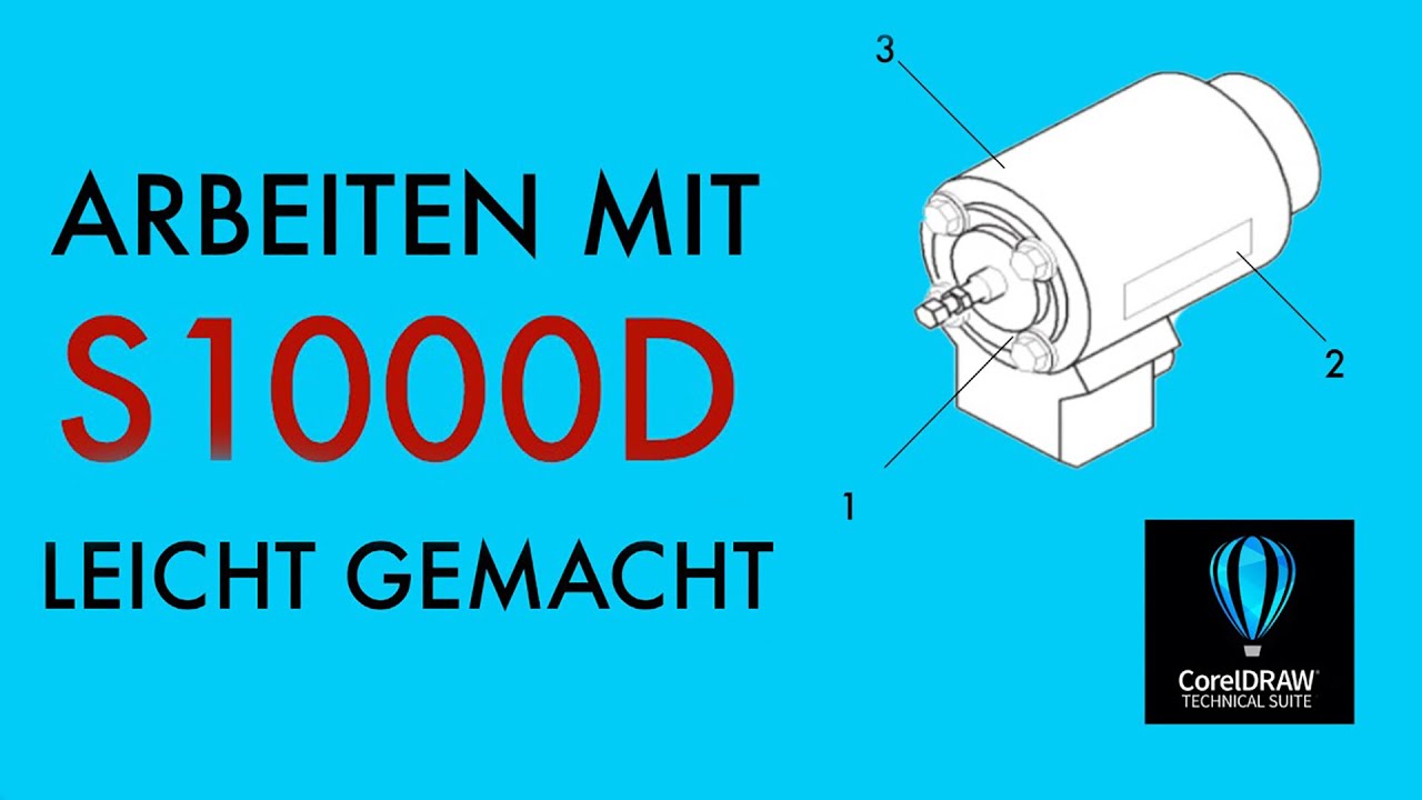 S1000D-Spezifikation mit der CorelDRAW Technical Suite umsetzen - YouTube