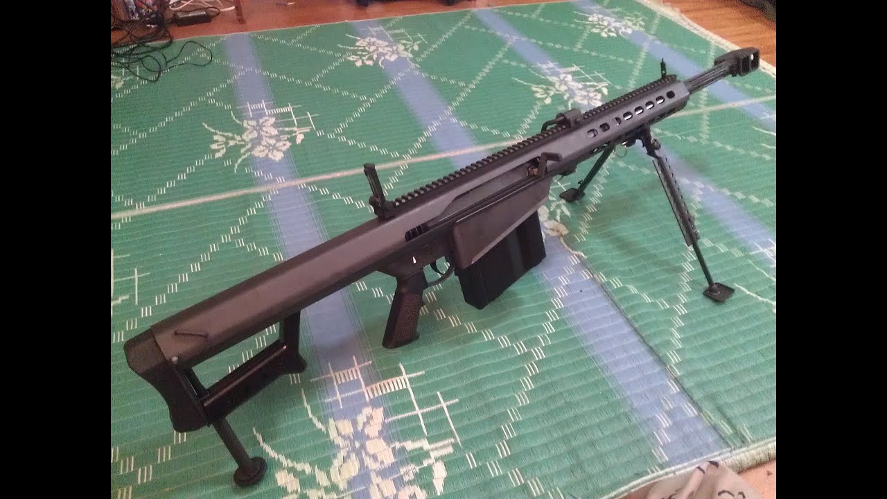 Barrett M82CQ Assembly and Disassembly By Mayor Fuglycool - YouTube