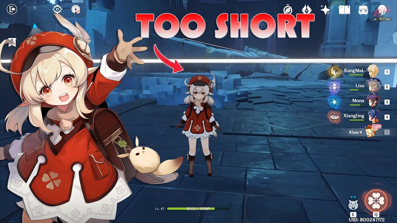 Klee Genshin Impact Gameplay - Klee is too short ??? | Genshin Impact ...