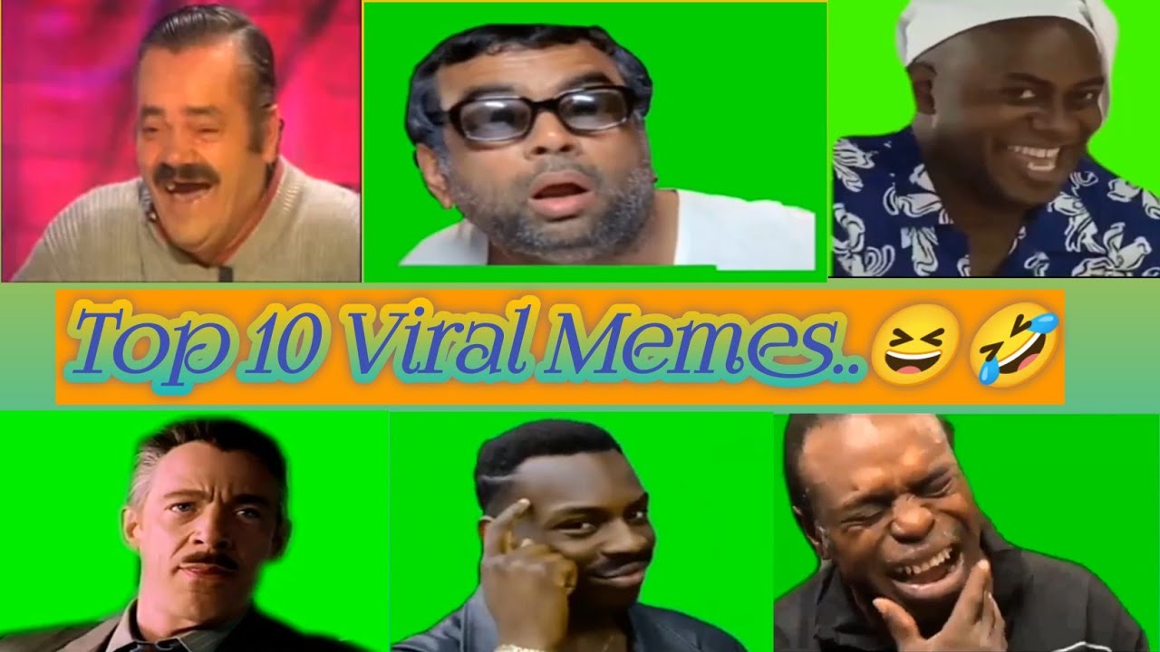 Green Screen Viral Memes Video...😆🤣 | Top-10 | Copiright Free | Part-1 ...