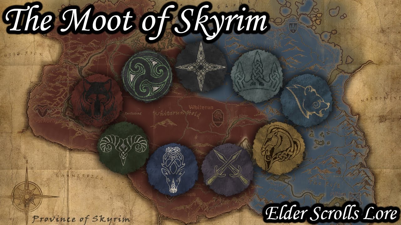 The Moot of Skyrim - Elder Scrolls Lore - YouTube
