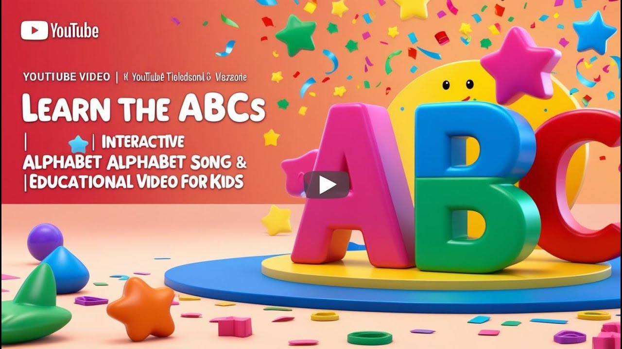Learn the ABCs | Interactive Alphabet Song & Educational Video for Kids ...