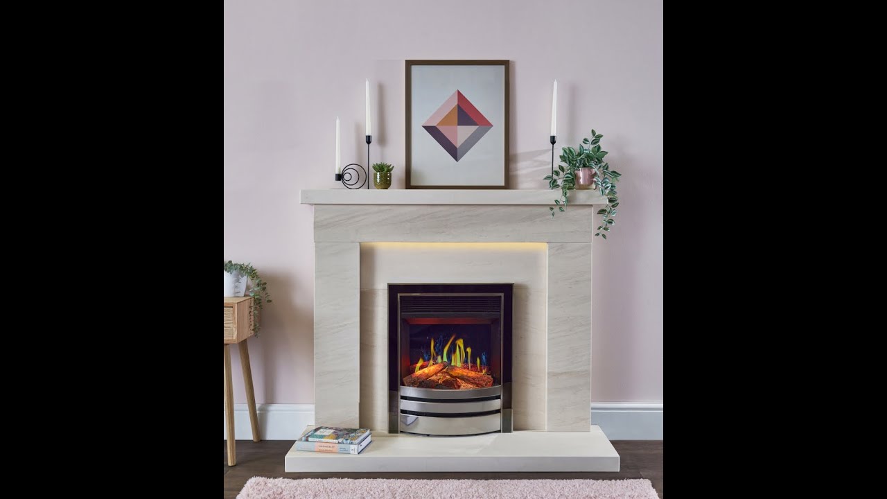 Opulus 16 Electric Fire - YouTube