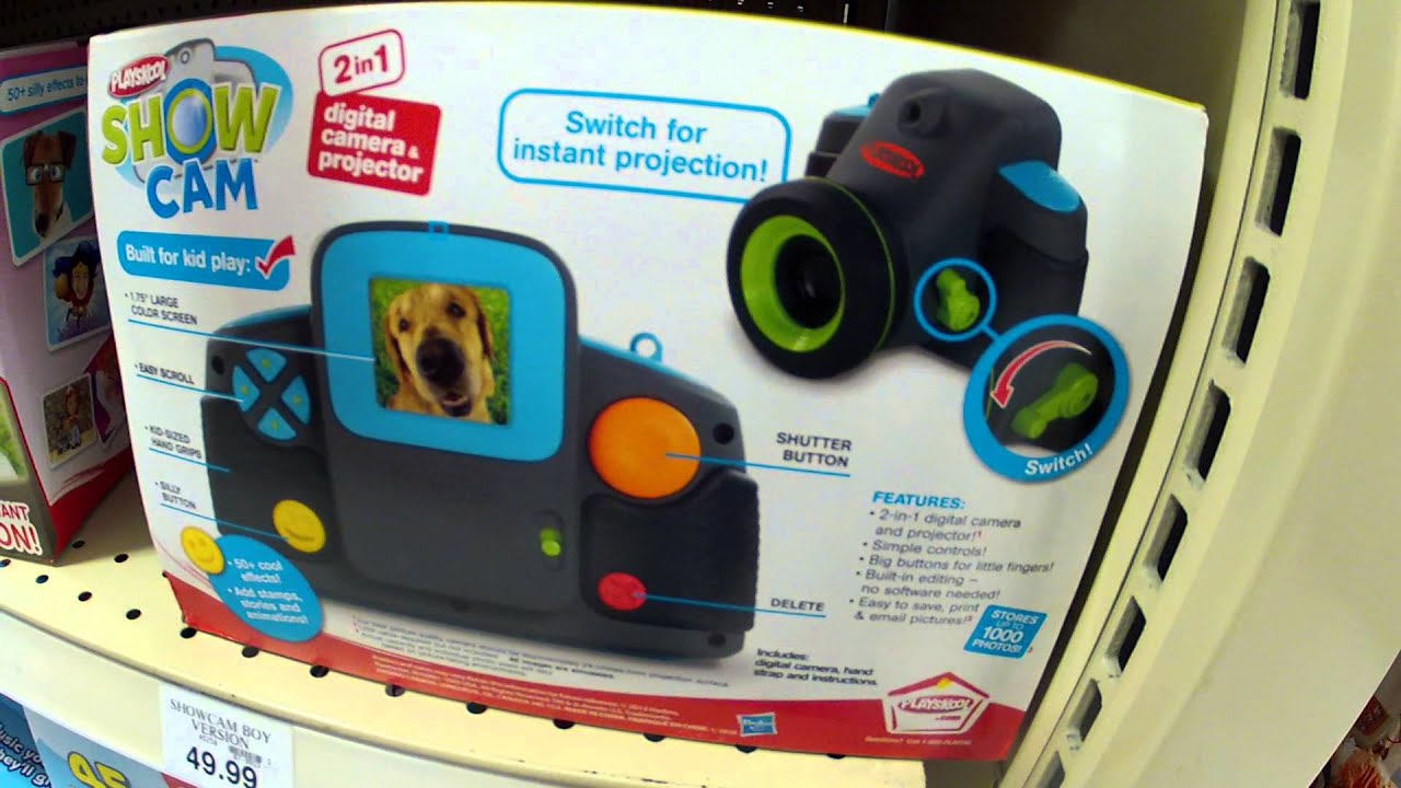 Playskool Show Camera and Digital Projector for Boys and Girls - YouTube