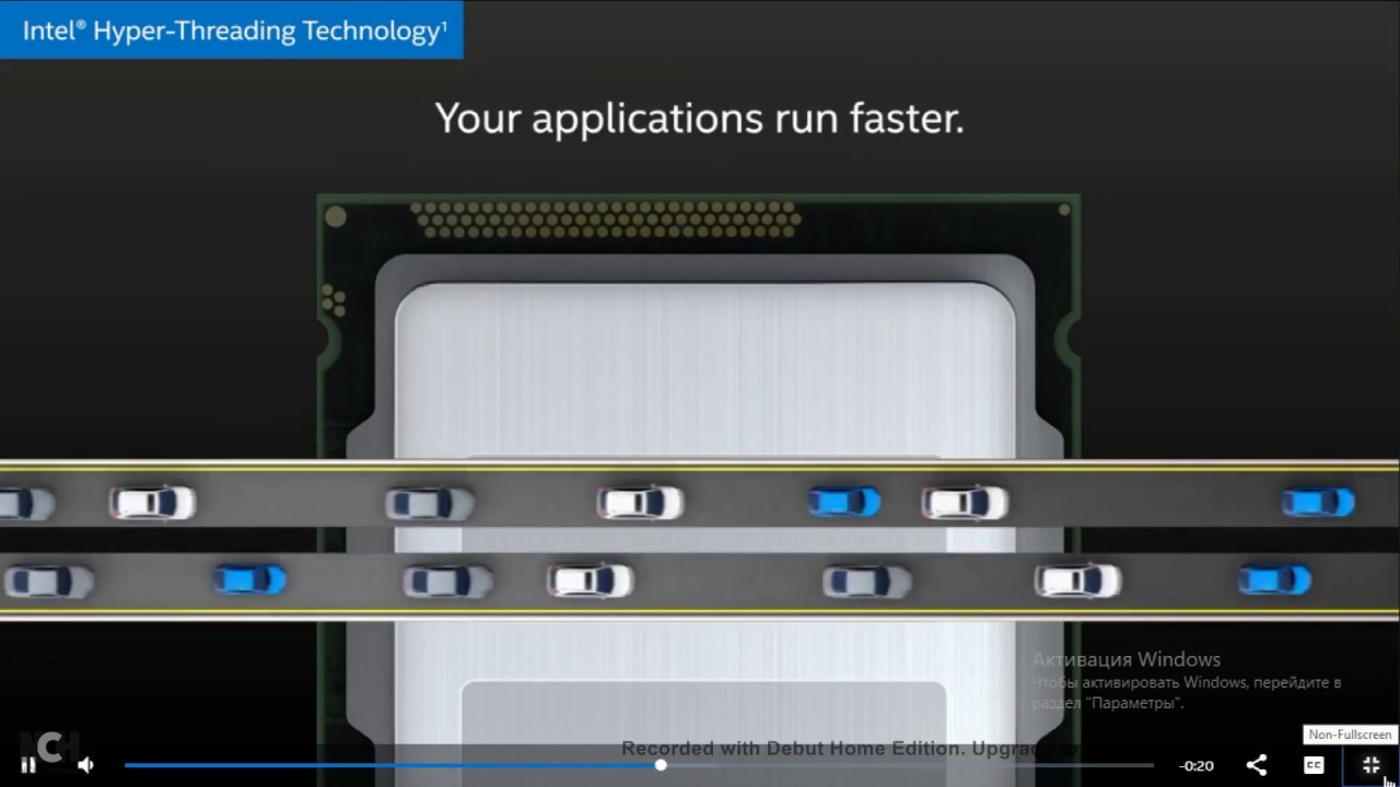 Процессоры Intel / Разница 2 - 4 ядра / Hyper-Threading Technology ...
