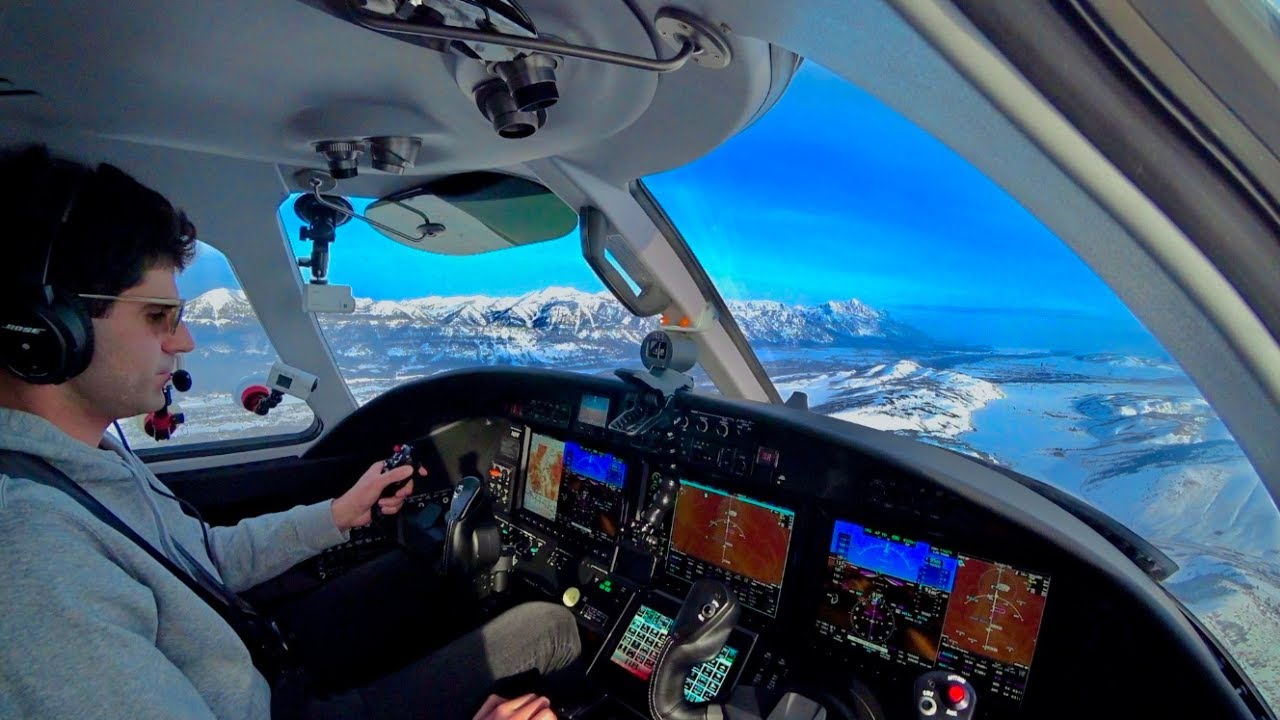 Single Pilot Jet Flight! Crossing The Country - YouTube