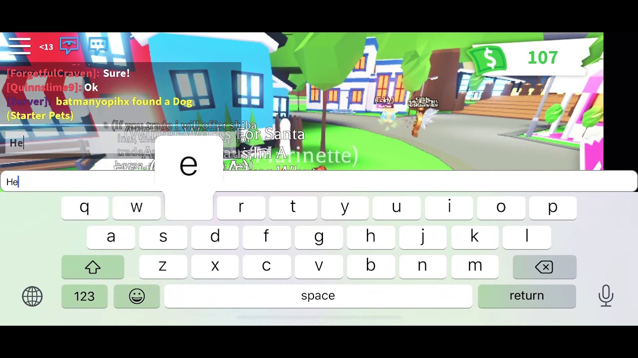 Trading Only colors on Adopt Me! - YouTube