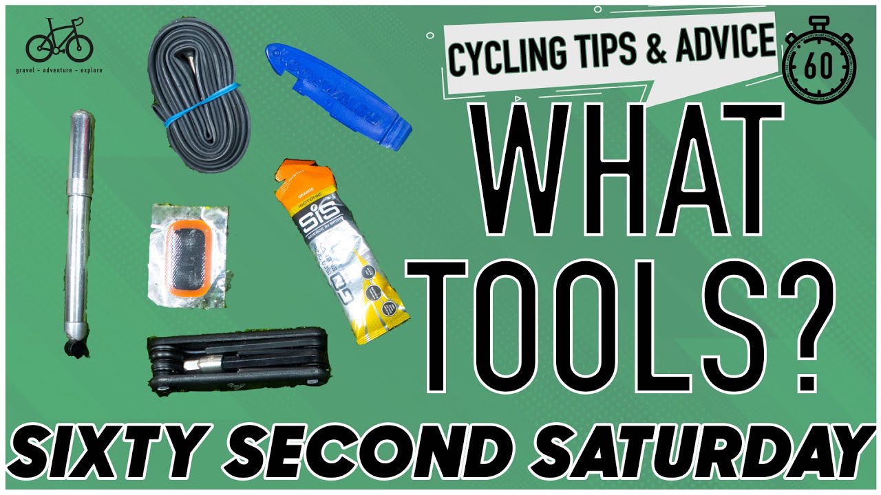 WHAT TO TAKE ON A BIKE RIDE - Sixty Second Saturdays - YouTube