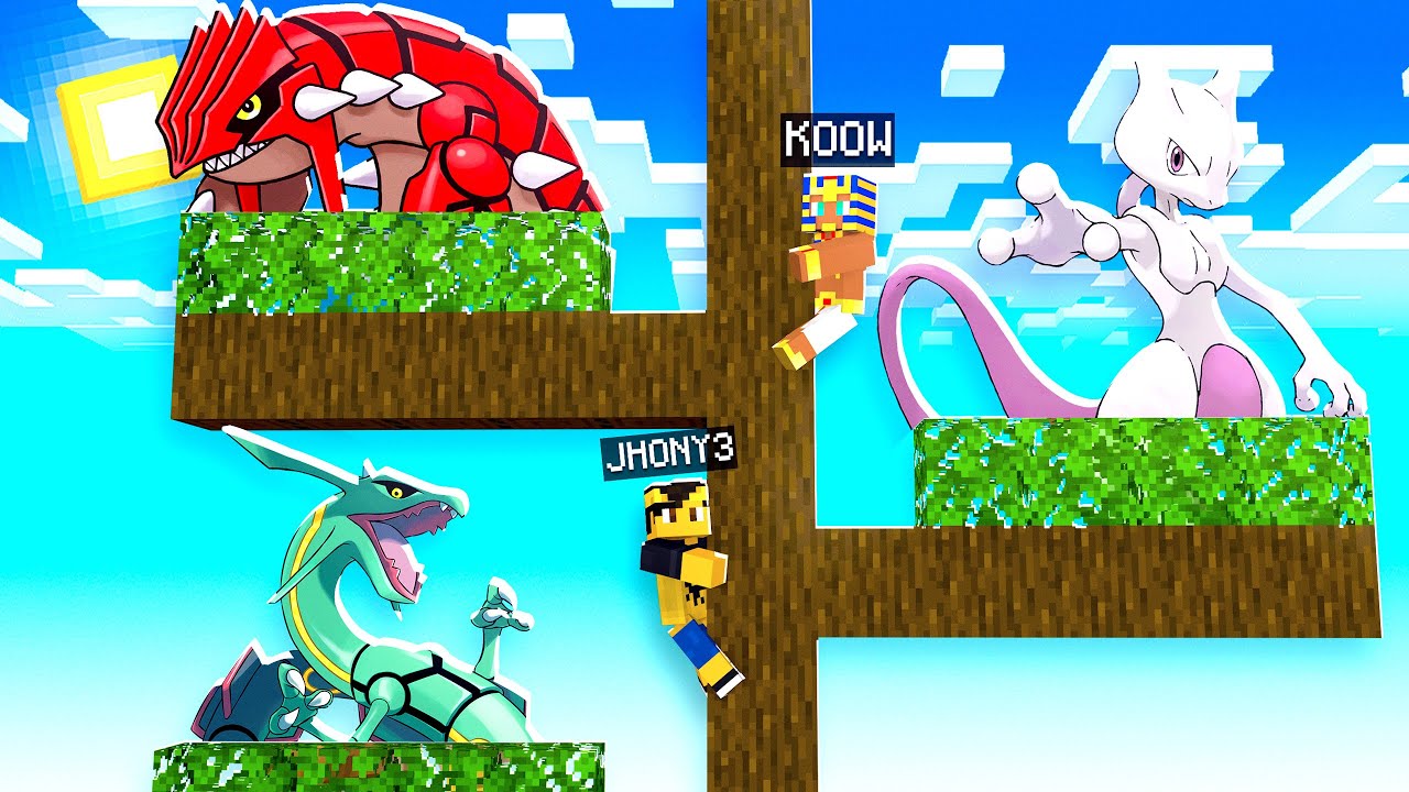 NÃO CAIA DA ARVORE DOS POKEMON no MINECRAFT ‹ Koow › - YouTube