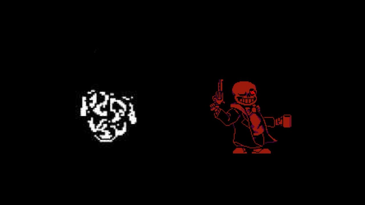 Sans with a gun part 4 (featuring flowey) - YouTube